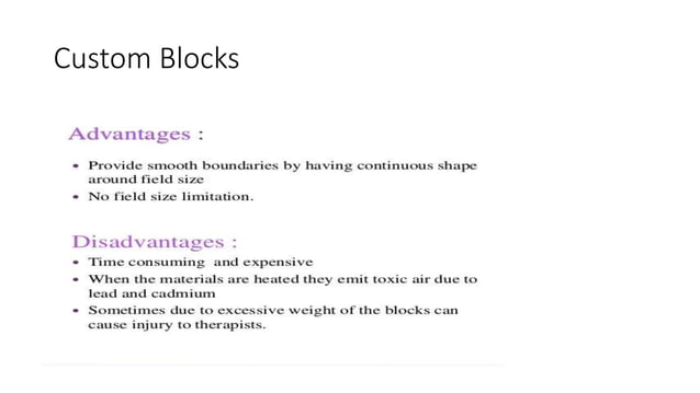 Beam modifiers | PPT