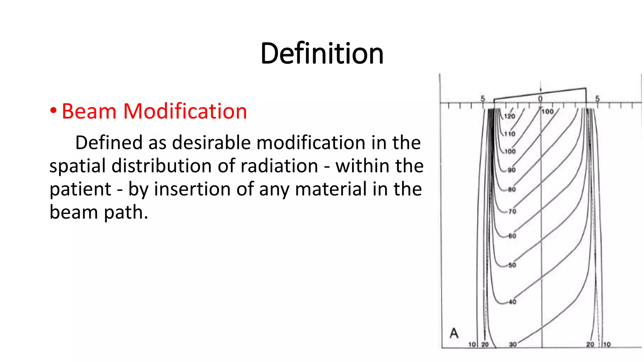 Beam modifying devices 1 Radiophysics | PPTX