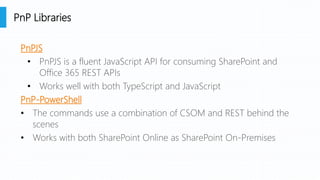 Be a Modern SharePoint Developer | PPT