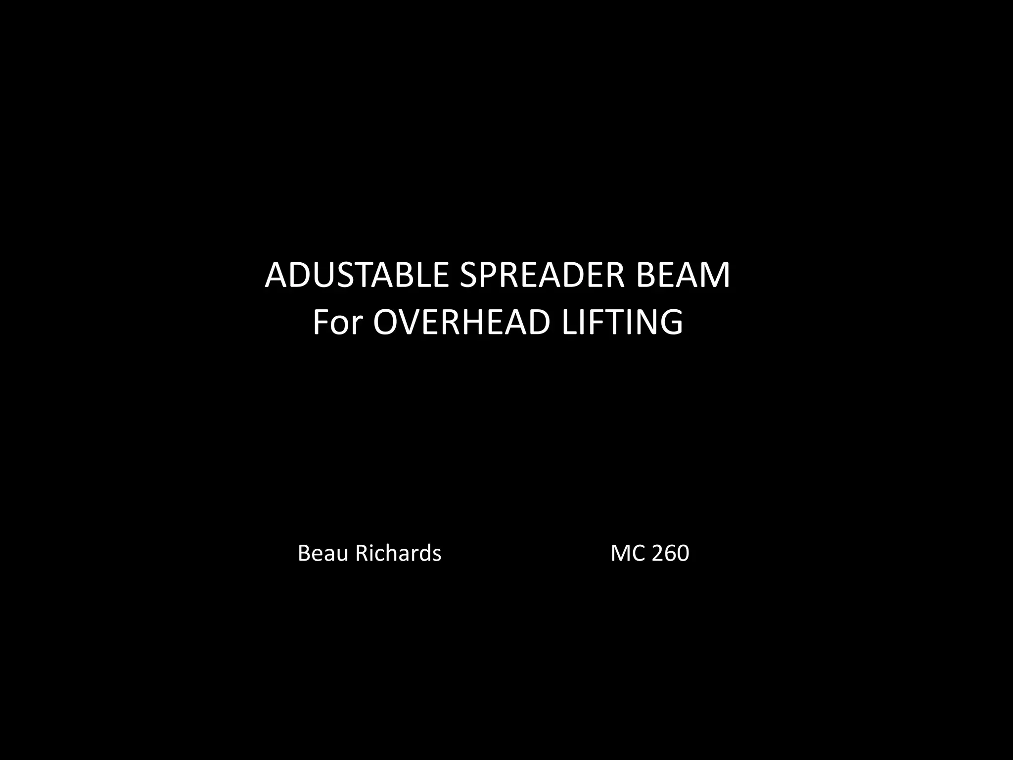 Beam Presentation | PPTX