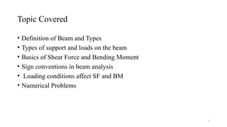 BEAM presentation beam definition types numerical problems | PPTX