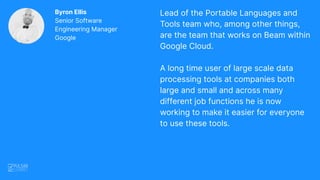 Beam + Pulsar: Powerful Stream Processing at Scale - Pulsar Summit SF 2022 | PPT