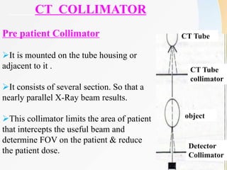 Beam restricted device and filter used in x ray | PPTX