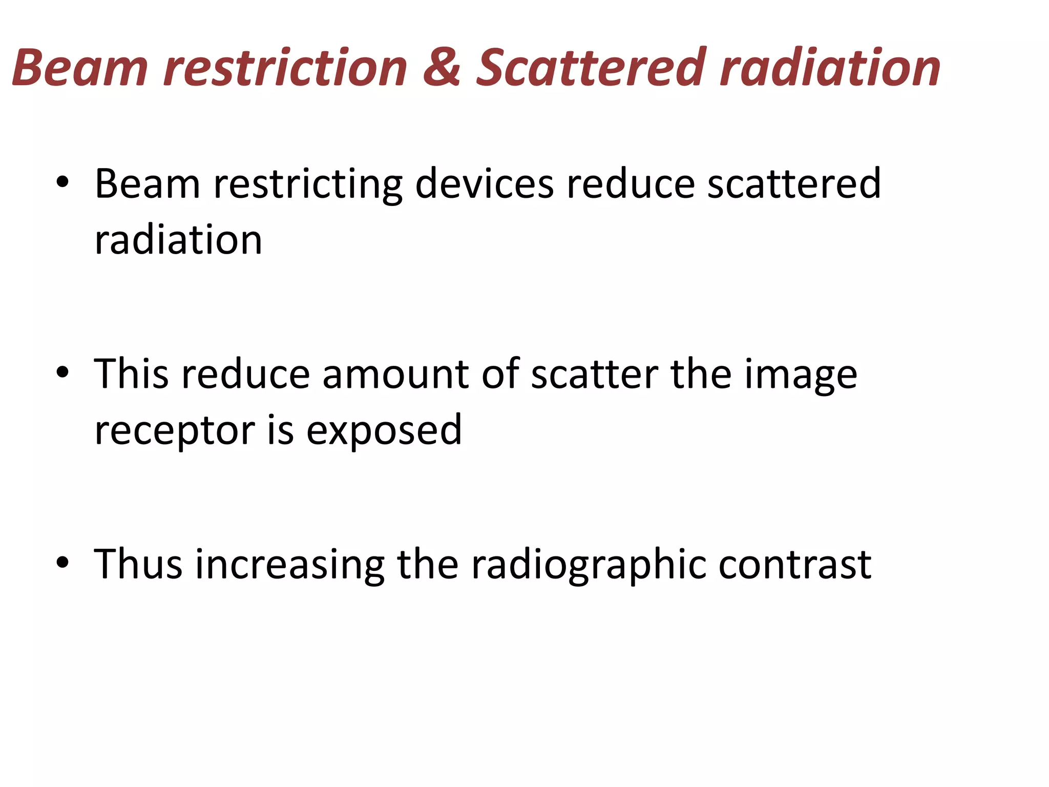 Beam restriction | PDF