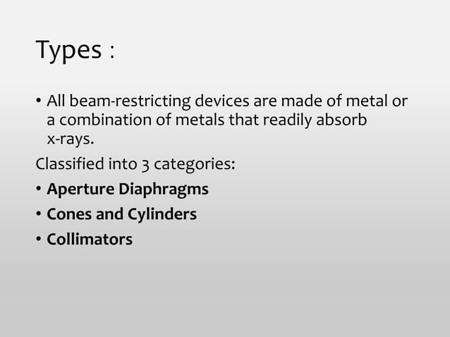 Beam restriction technique and devices.pptx