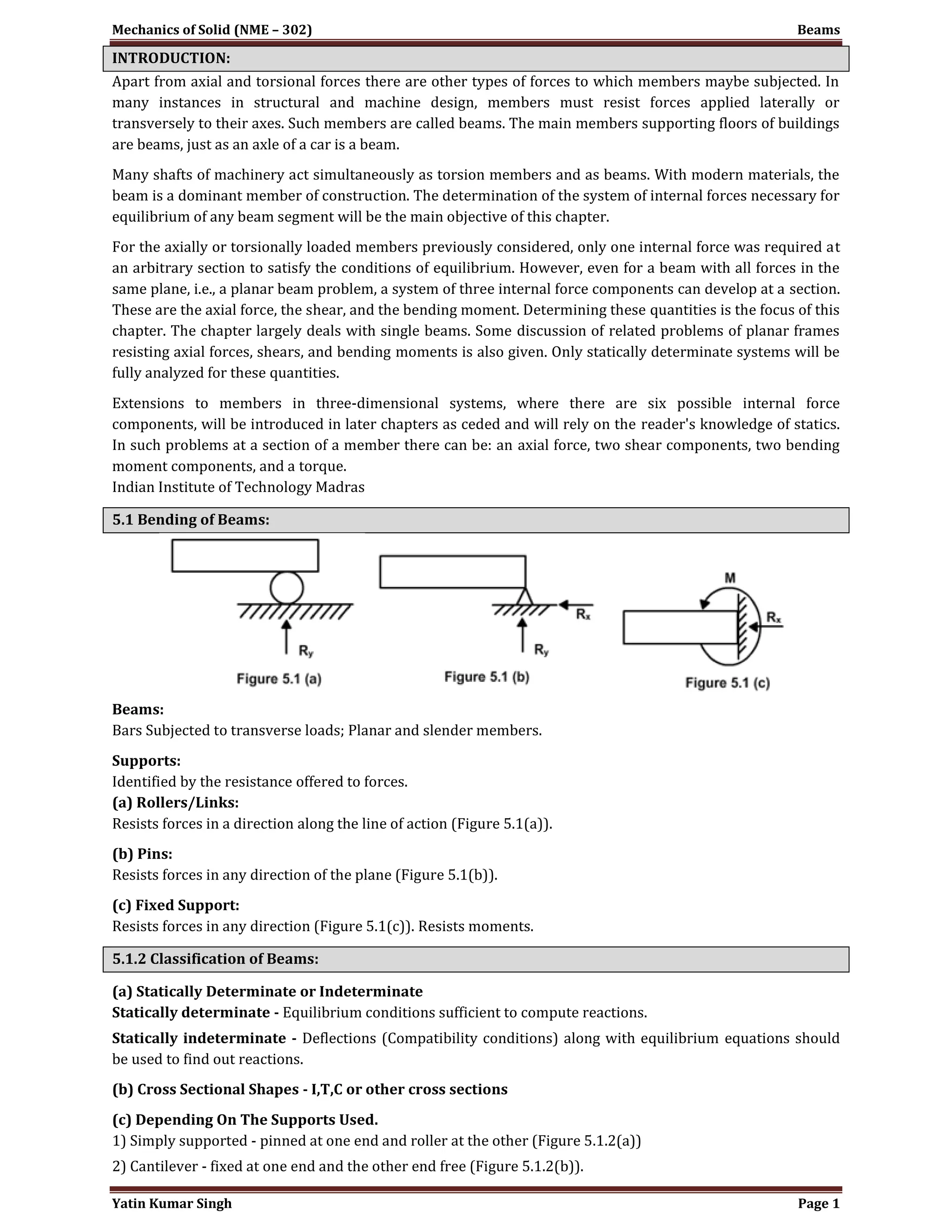 Beams | PDF