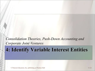 consolidation theory, push down accounting | PPT