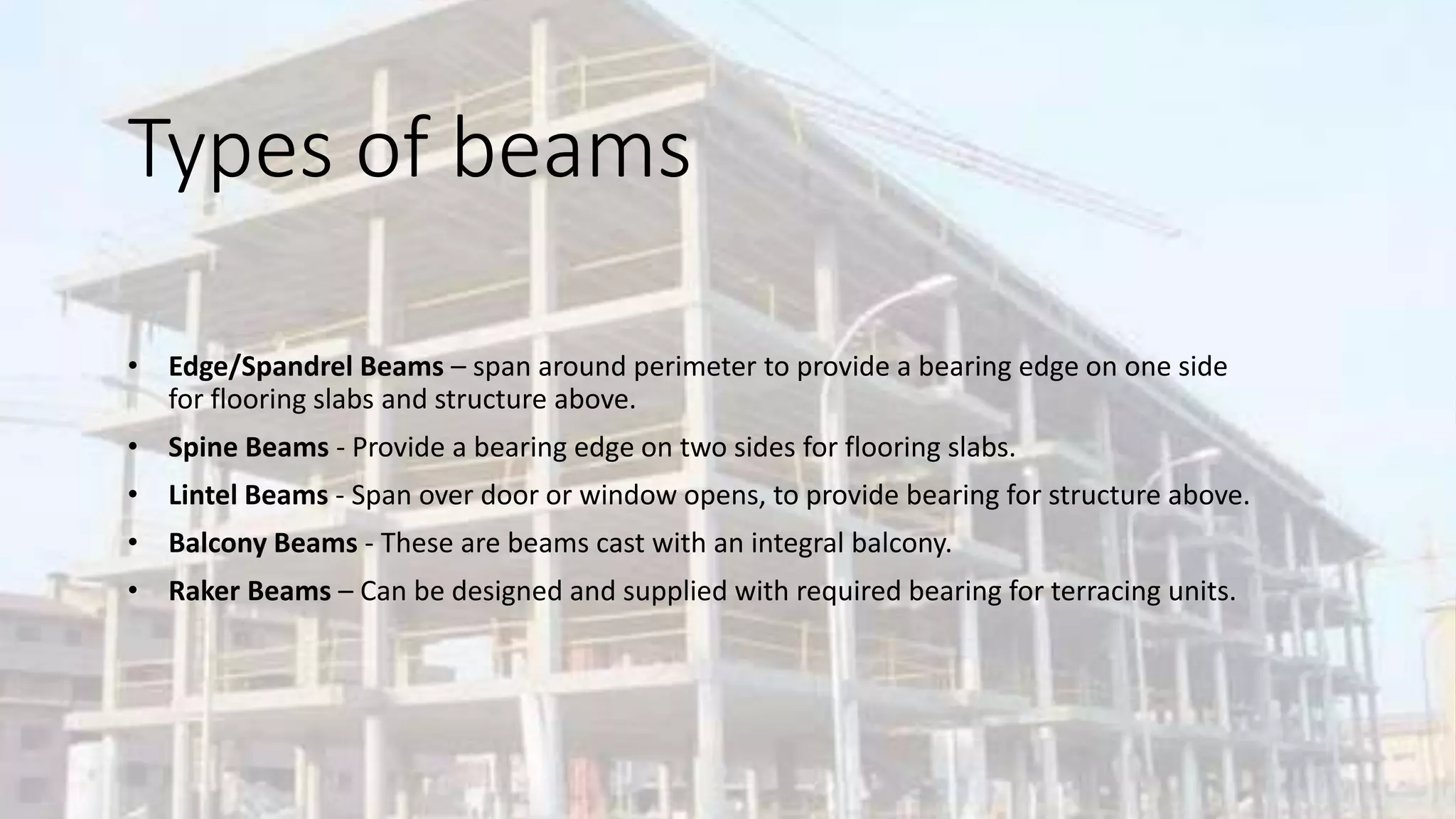 Beams and columns | PPTX
