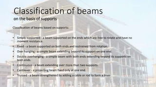 Beams and columns | PPTX