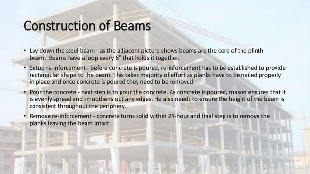 Beams and columns | PPTX