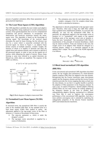 Beam steering in smart antennas by using low complex | PDF