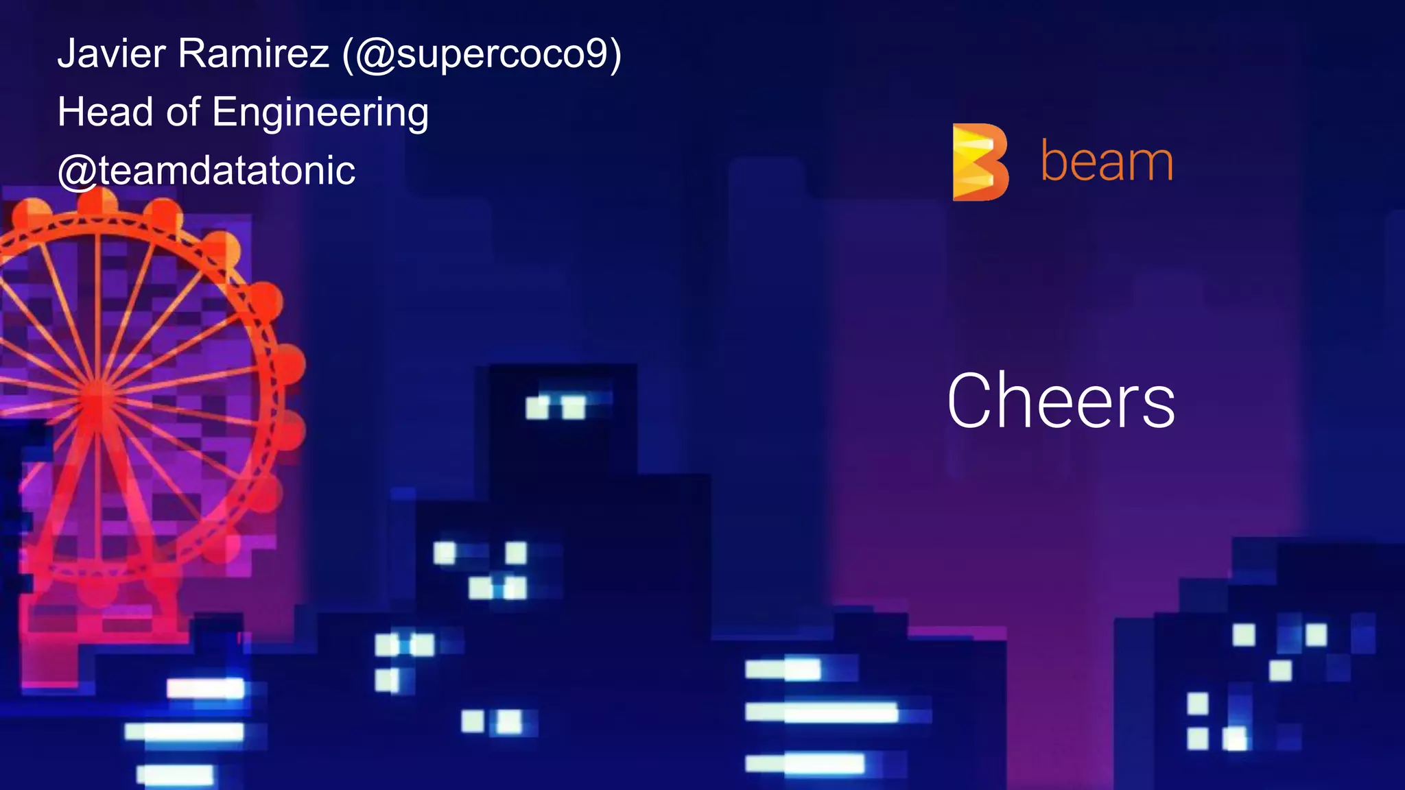 How a BEAM runner executes a pipeline. Apache BEAM Summit London 2018 | PDF