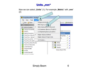 Beam workbench13 | PPT