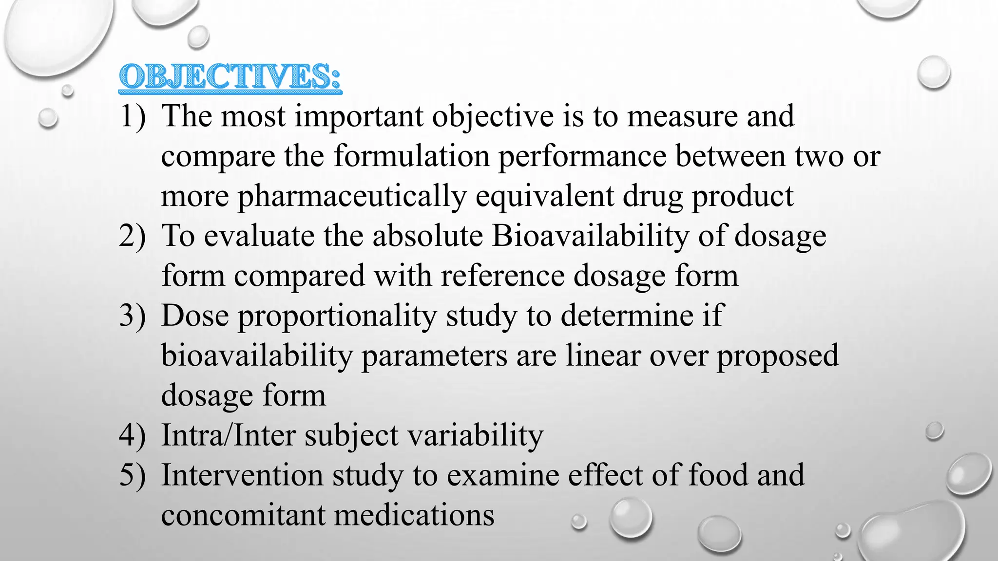 Bioequiuvalence and drug product assessment | PPTX