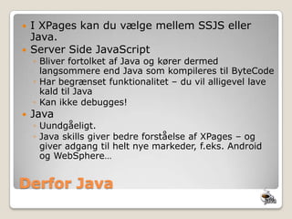 XPages Bean developer | PPT