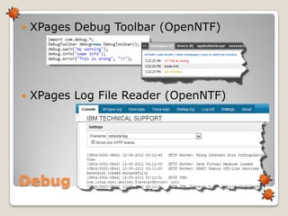 XPages Bean developer | PPT