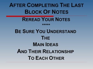Be an effective note taker (library skills) | PPT