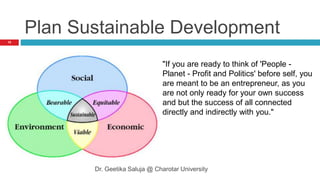 Be an entrepreneur talk by Dr Geetika Saluja | PPT