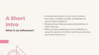 Be an influencer | PPTX