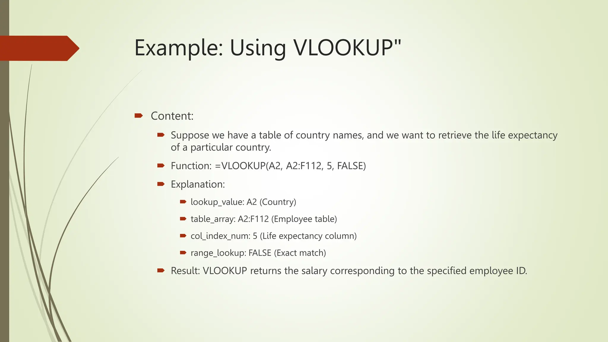 Be a pro in LOOKUP function in Excel.pptx