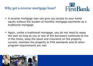What is a Reverse Mortgage | PPT | Home Financing | Personal Debt