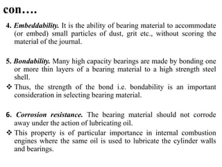 bearing.pptx, type of bearing, selection of bearing | PPTX