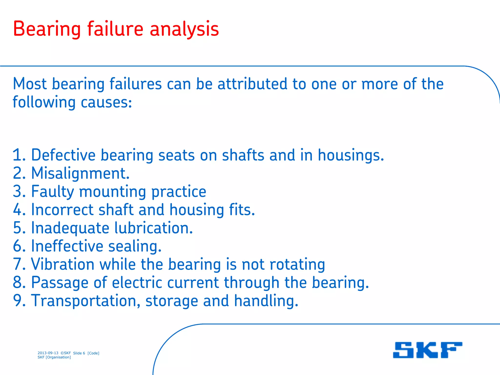 Bearing failure-analysis | PDF