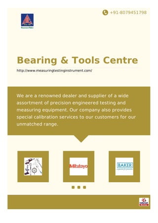 Bearing tools-centre | PDF