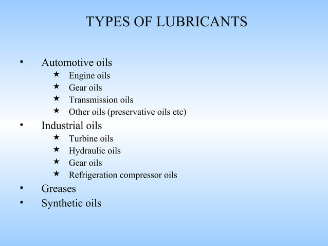 Bearing and Lubrication | PPT | Chemistry | Science