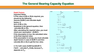 Bearing capacity of Shallow Foundation Numerical Problems | PPTX