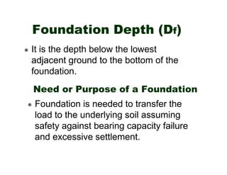 Bearing capacity ch#05(geotech) | PDF