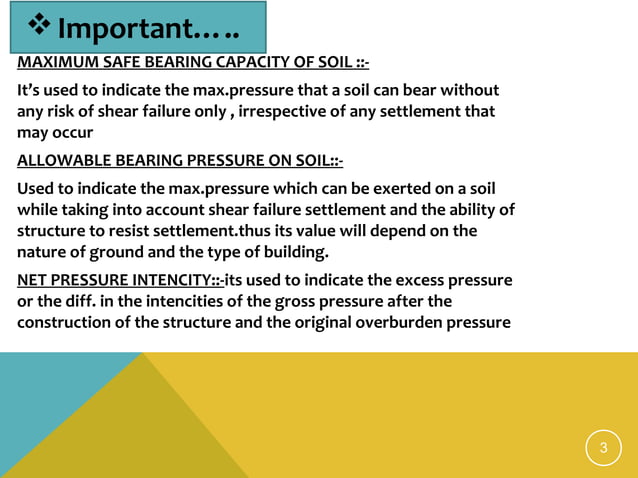 Bearing capacity of soil final | PPT