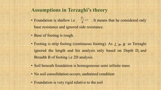 Bearing capacity theories (analytical approach) | PDF
