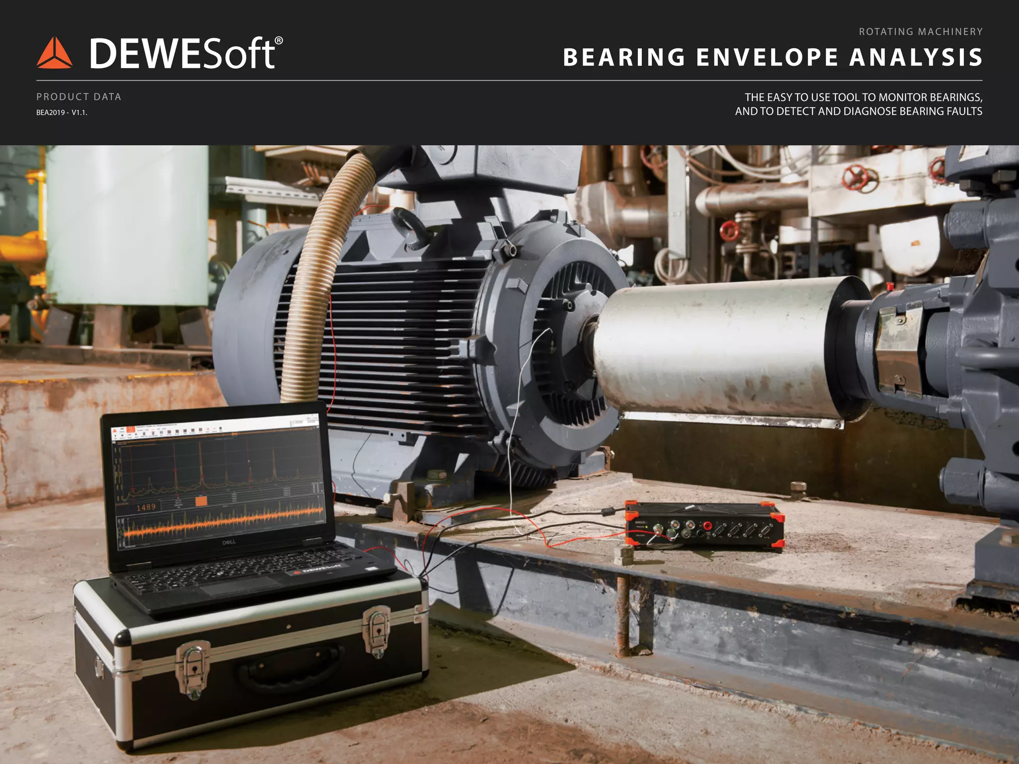Bearing envelope analysis | Dewesoft | PDF