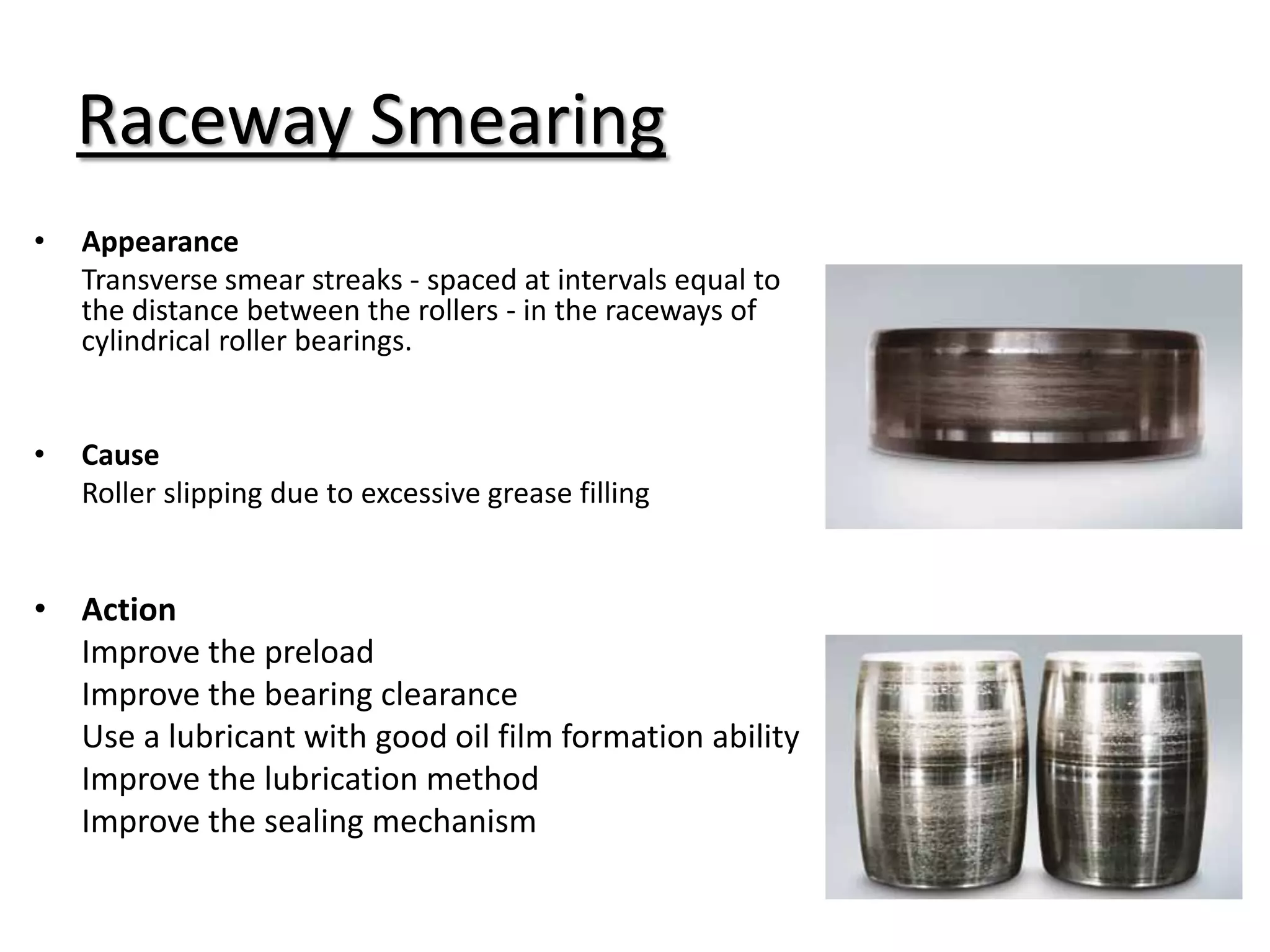 Bearing failure and its Causes and Countermeasures | PDF