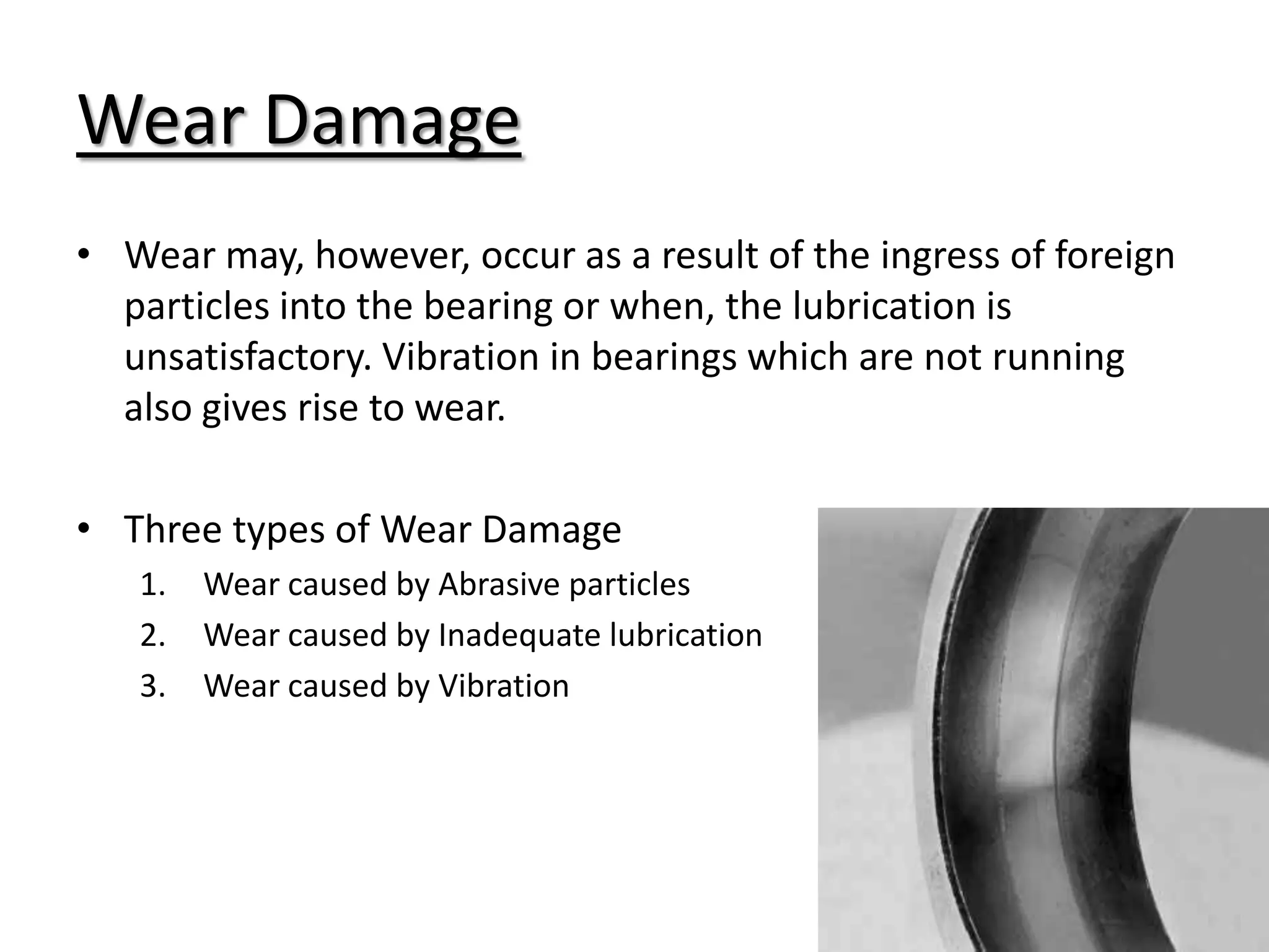 Bearing failure and its Causes and Countermeasures | PDF