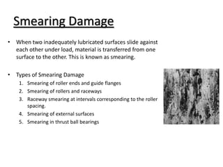 Bearing failure and its Causes and Countermeasures | PDF