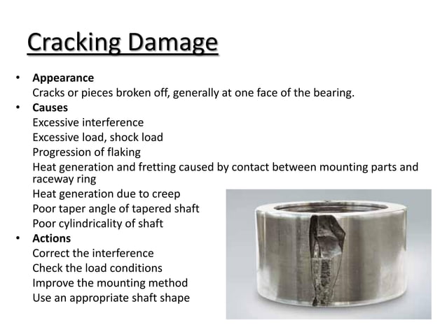 Bearing failure and its Causes and Countermeasures | PDF | Geology ...