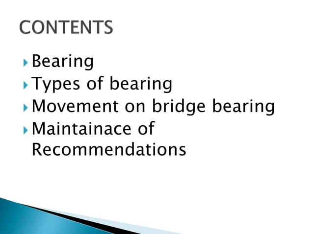 Bearing In Bridges Construction(Satyajit Sahoo).pptx | Civil Engineering Industry | Industries