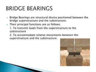 Bearing In Bridges Construction(Satyajit Sahoo).pptx
