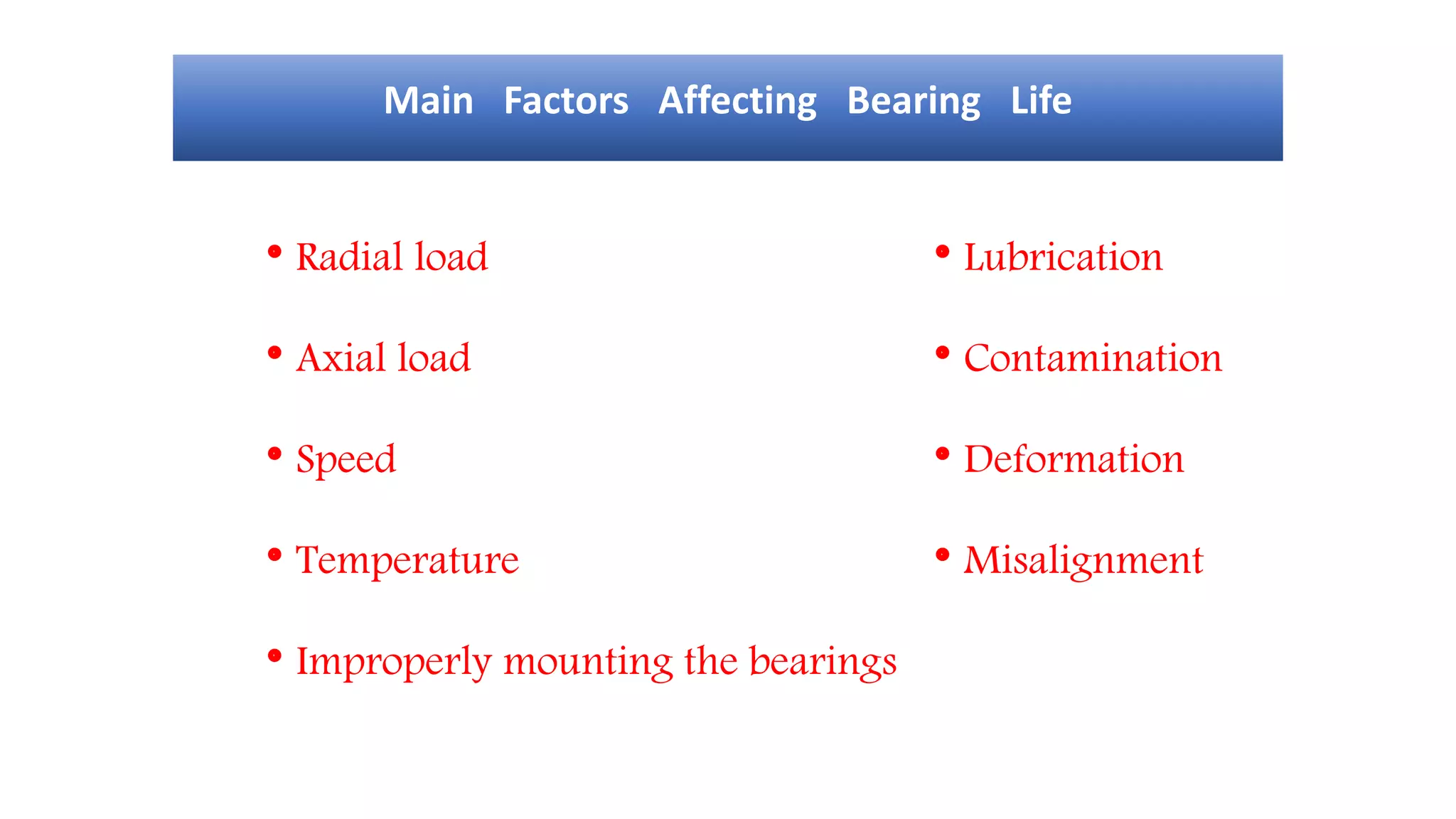 Roller Bearing introduction | PPTX