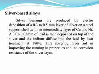 Bearing Materials | PPTX