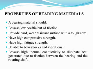 Bearing Materials | PPTX
