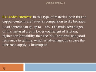 Bearing materials | PPT