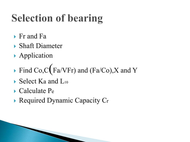 Meathods Of Bearing mountings | PPTX | Motorcycles | Automotive