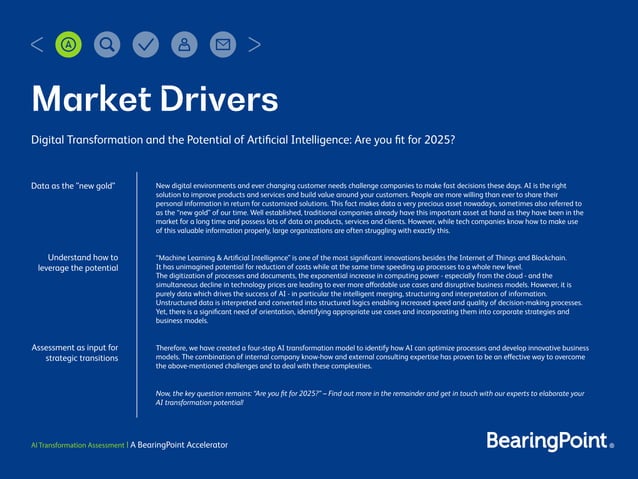 Transformation Model for leveraging ARTIFICIAL INTELLIGENCE | PDF | Computer Software and ...