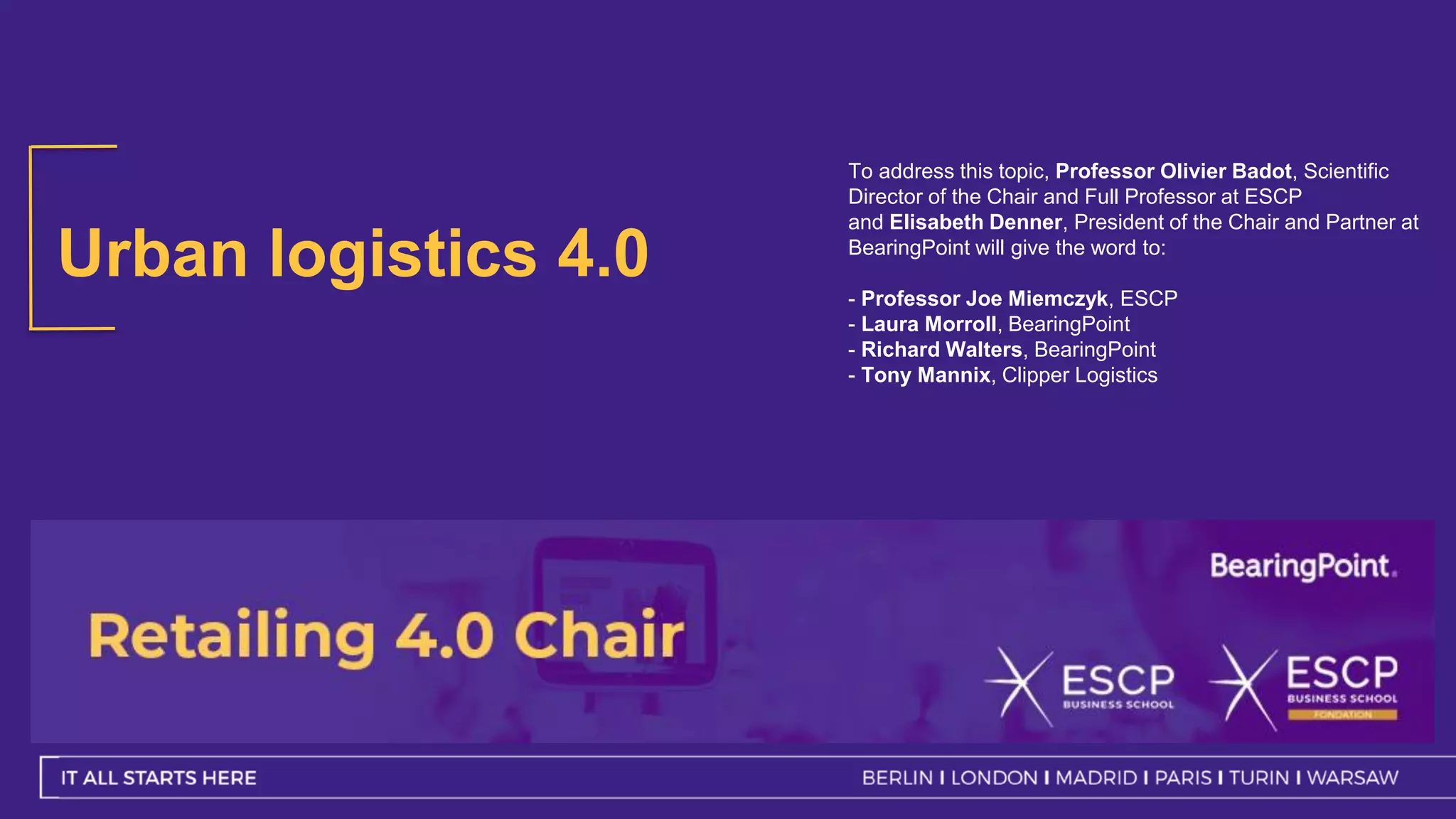 Urban Logistics 4.0_3rdmarch-global | PDF