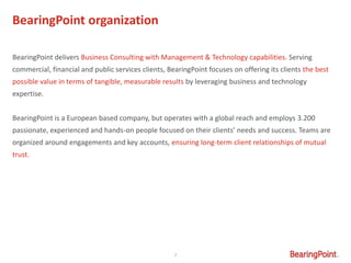 BearingPoint is looking for BSTconsultants | PPT