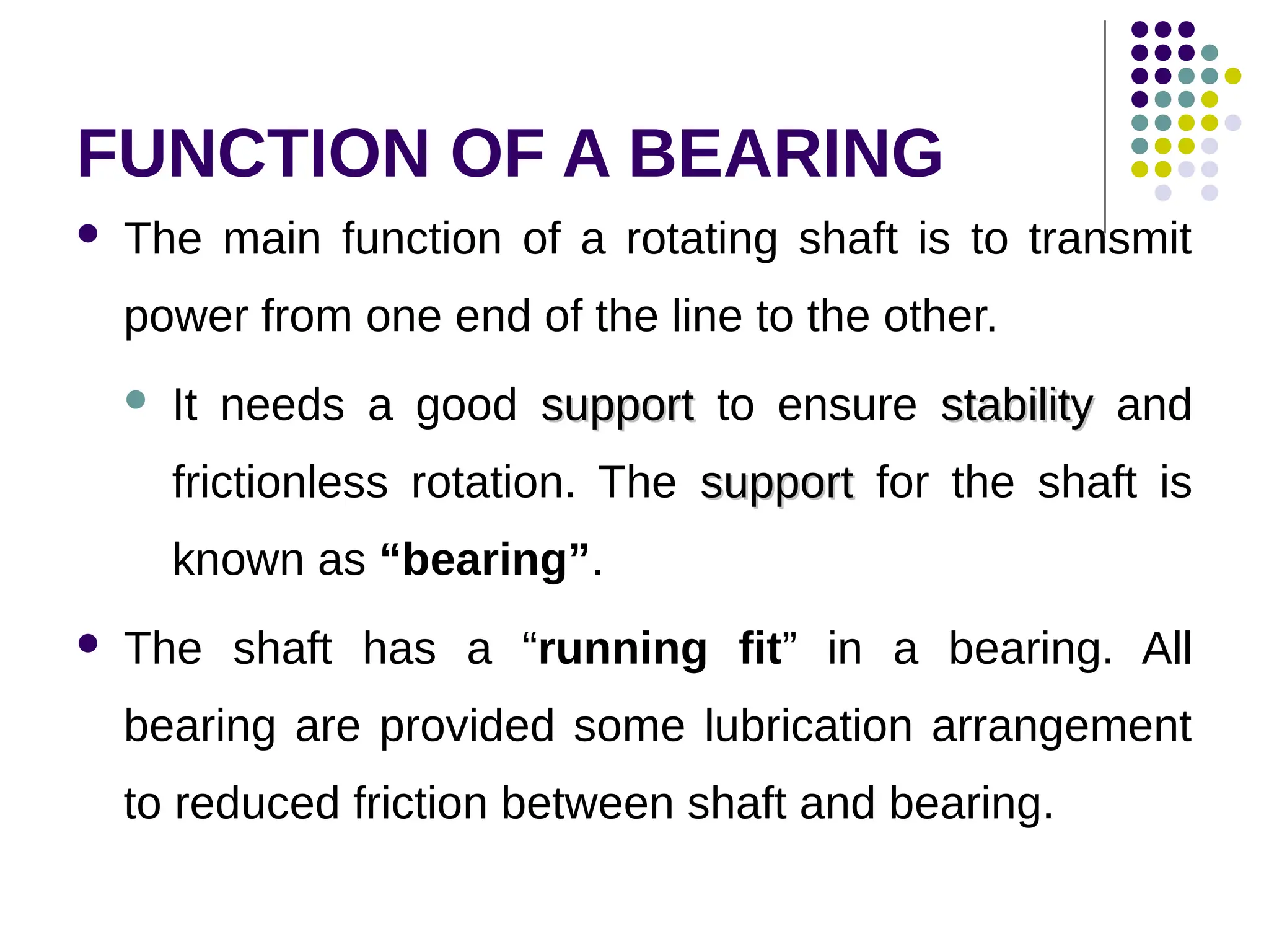 Bearing types, uses & applications PPt.pdf