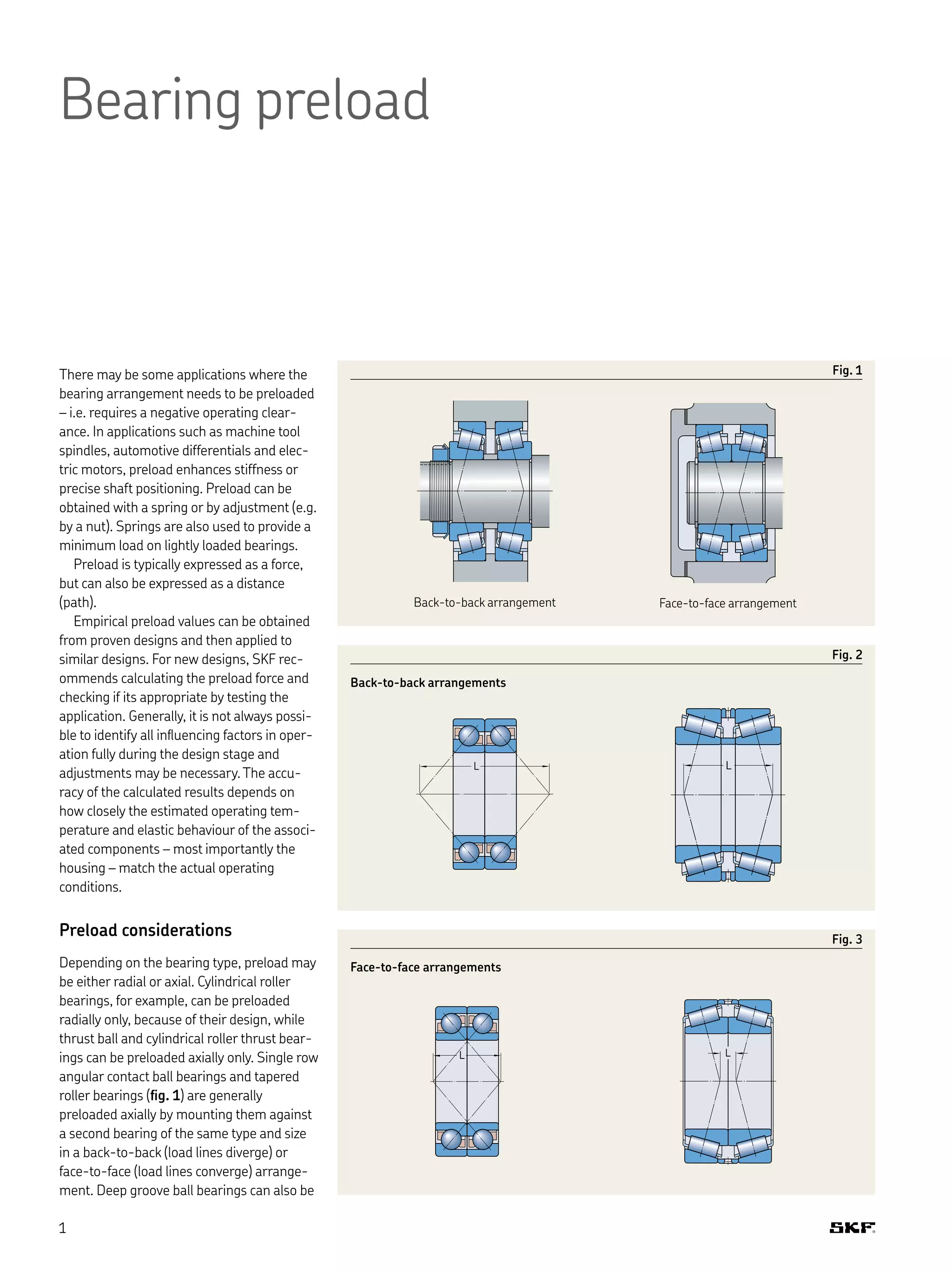 Bearing preload tcm 12-299896 | PDF